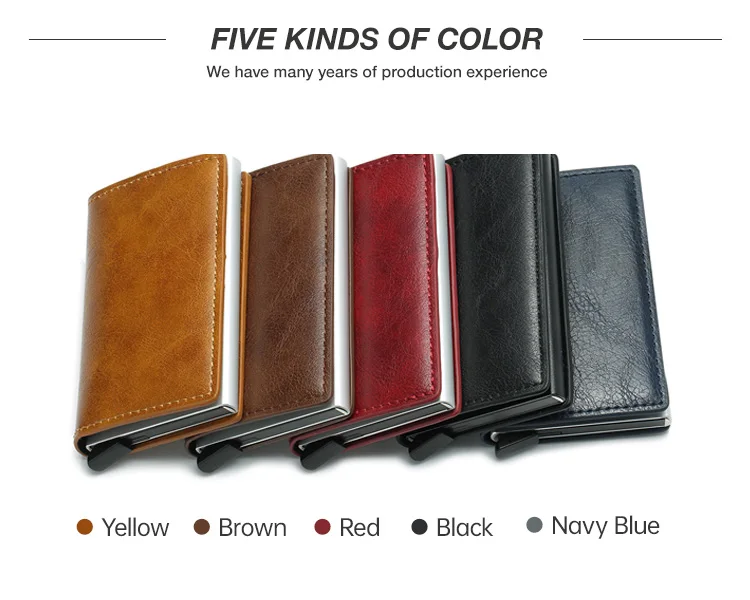 Custom Crazy Horse Wallet For Men Bifold Genuine Leather Wallets ...