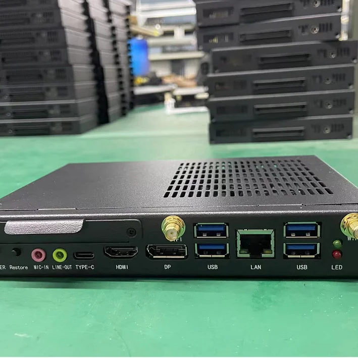 유럽 크기 표준 80 핀 Ops Pc 미니 Pc 모듈 임베디드 컴퓨터 평면 패널 화이트 보드 I3 I5 I7 8th 10 Th ...