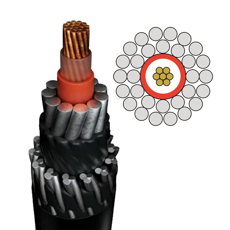 Electromechanical cable Wireline Well Logging Cable 316L Geophysical 5/ ...