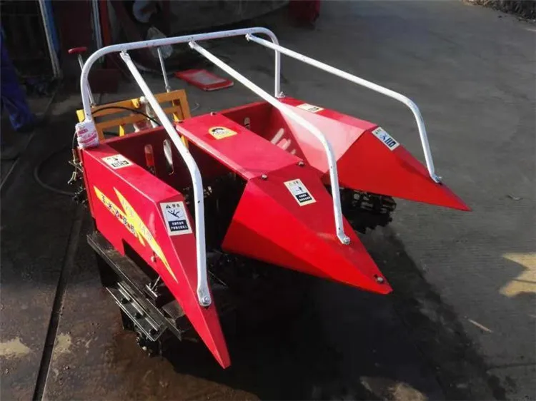 Mini Tractor Front Link Maize Combine Corn Harvester Diesel Engine Hand ...