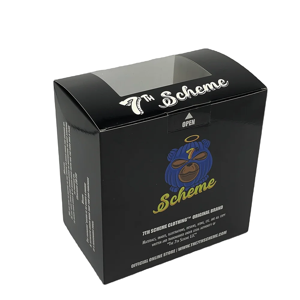 Wholesale Custom Logo Design Hat Packaging Boxes Paper Hip Hop Cap ...