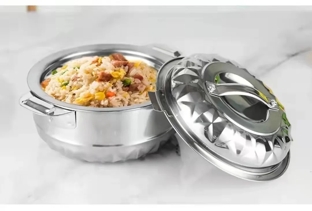 Cookware Stainless Steel 3/4/6pcs Thermal Food Casserole Food Warmer ...
