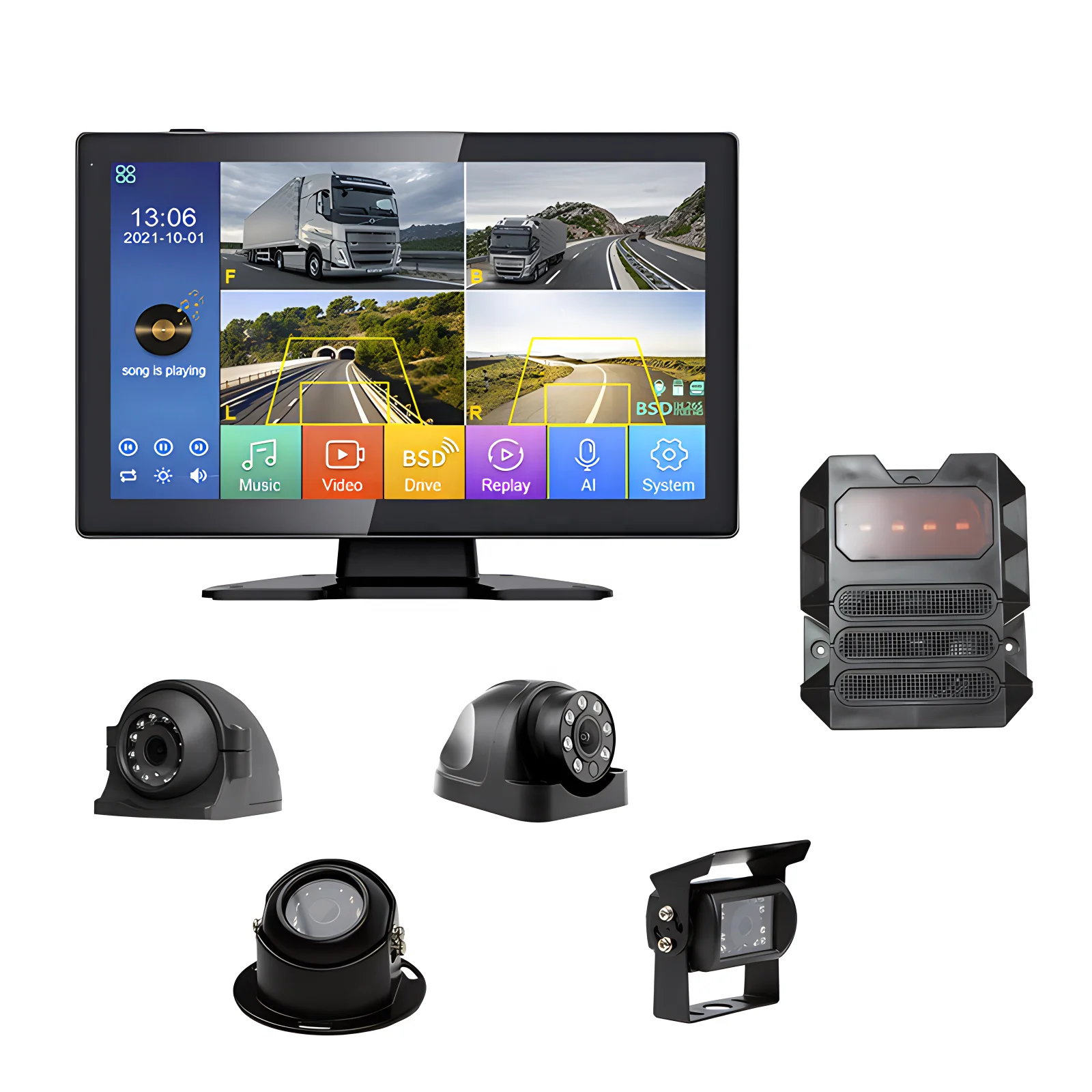 AI Camera System for Bus with Advanced Pedestrian and Vehicle ...