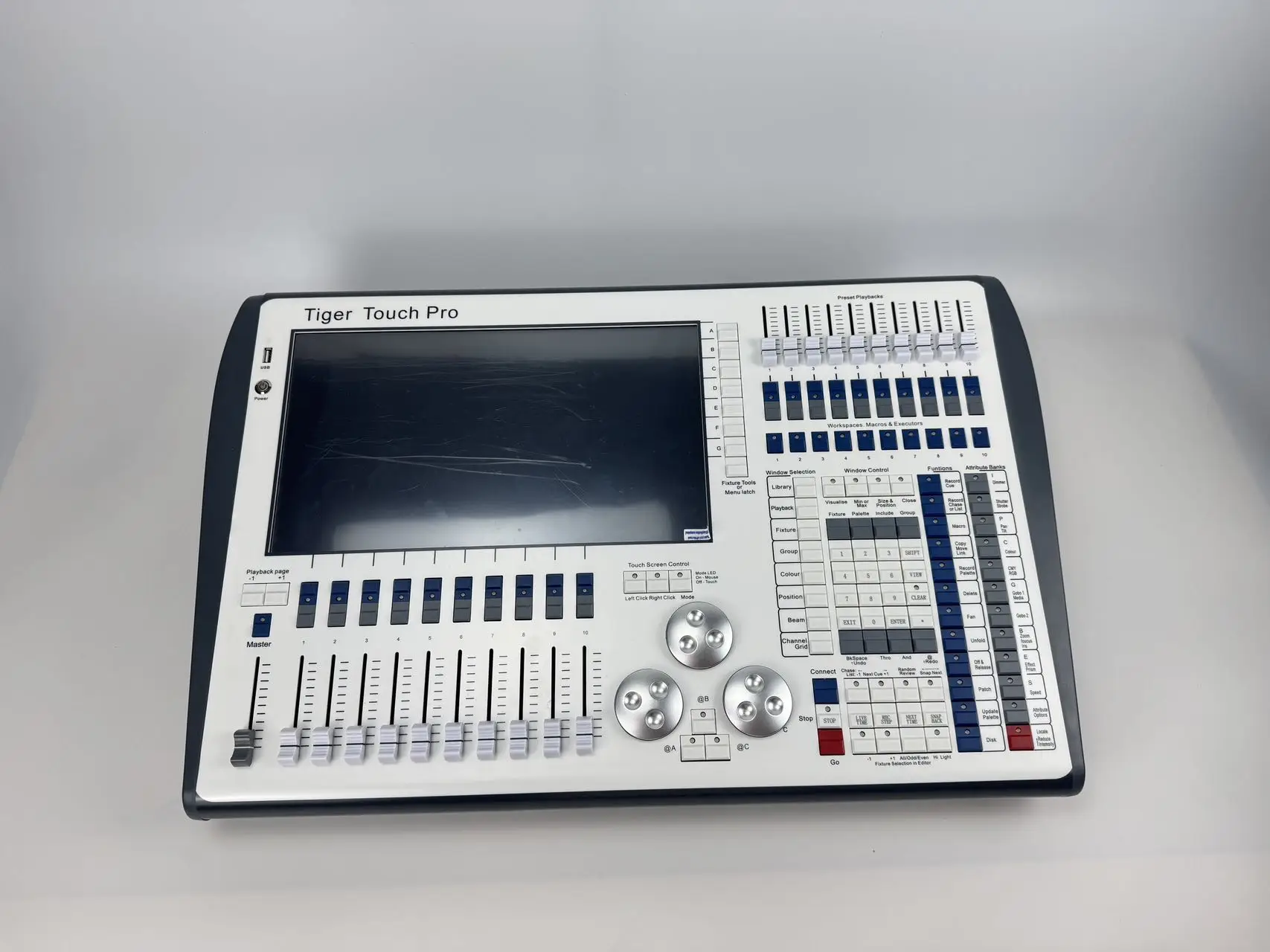 Tiger Generation Titan Version Touchscreen Professional Stage Controller with XLR Inputs/Mono ...