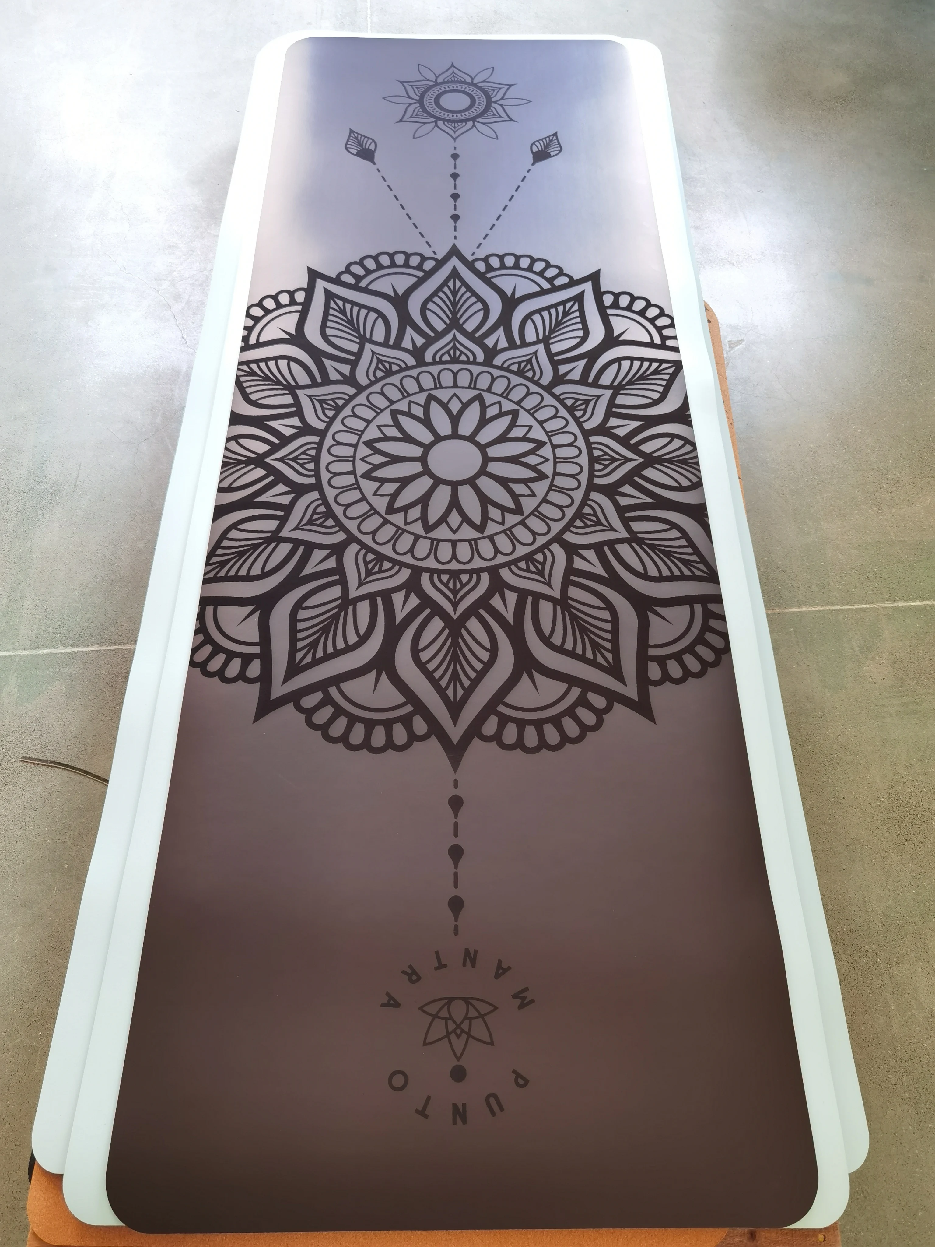 Custom Printed Natural Rubber Children Eco Friendly Yoga Mat Organic ...