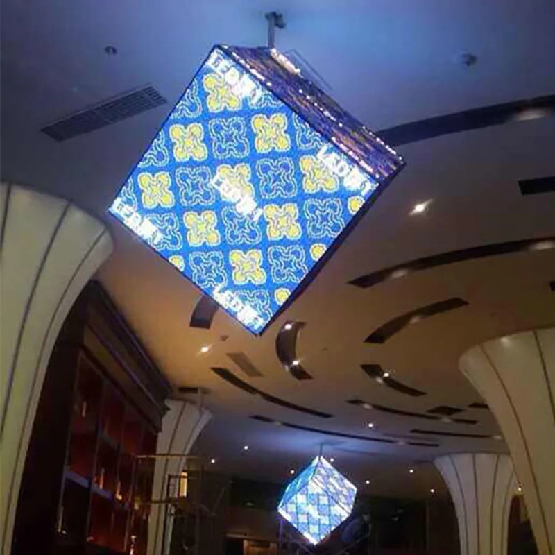 Rubiks Cube Customized Commercial Advertising LED Display