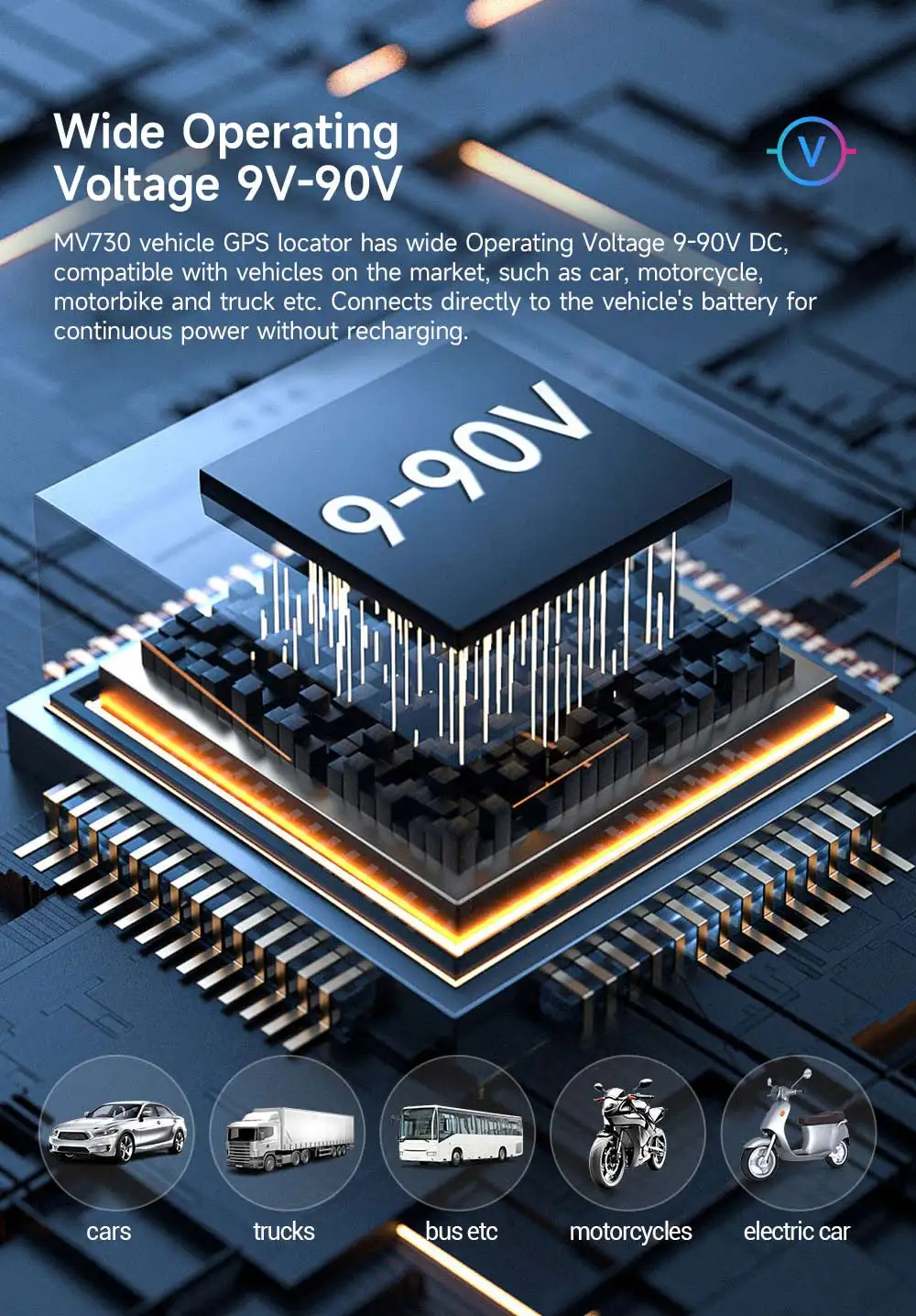 Q11 Relay Gps Positioning Terminal Vehicle Tracking Security - Buy ...