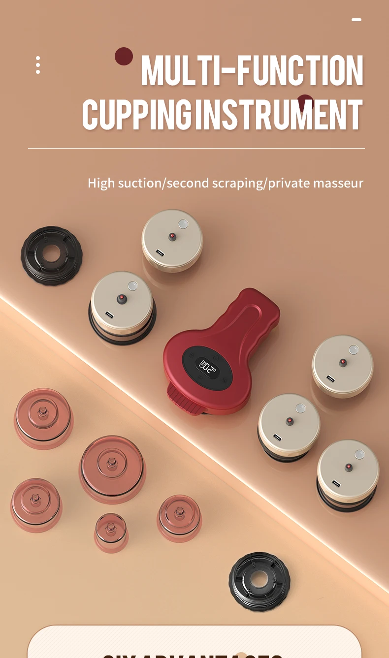 2024 New Design Upgrade Version Vacuum Cupping Therapy Machine Anti ...