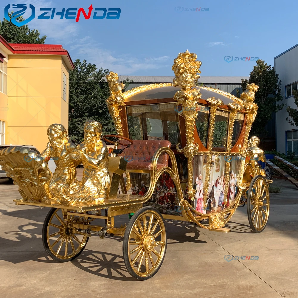 Princess Wedding Carriage Carriage Royal Horse Trailer Special ...