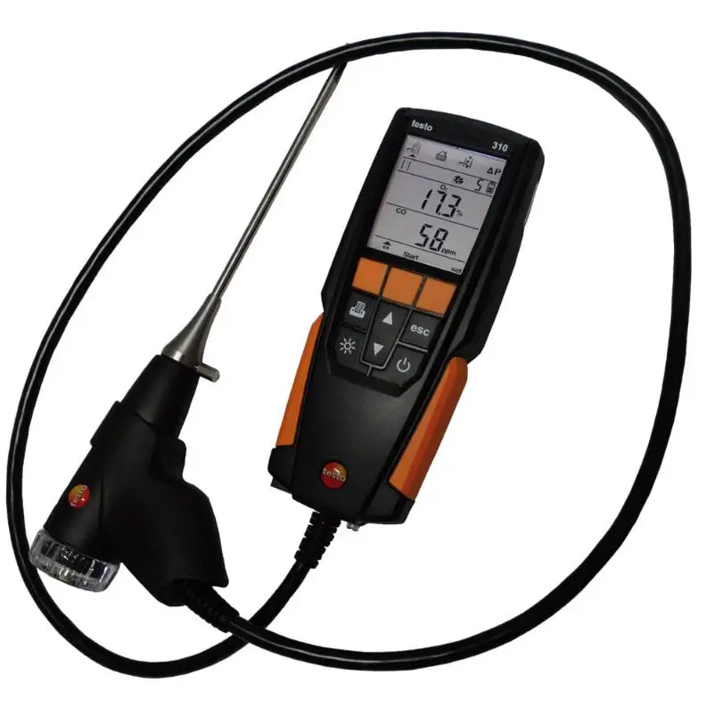 100% Original Testo 310 Residential Combustion Analyzer Kit With ...