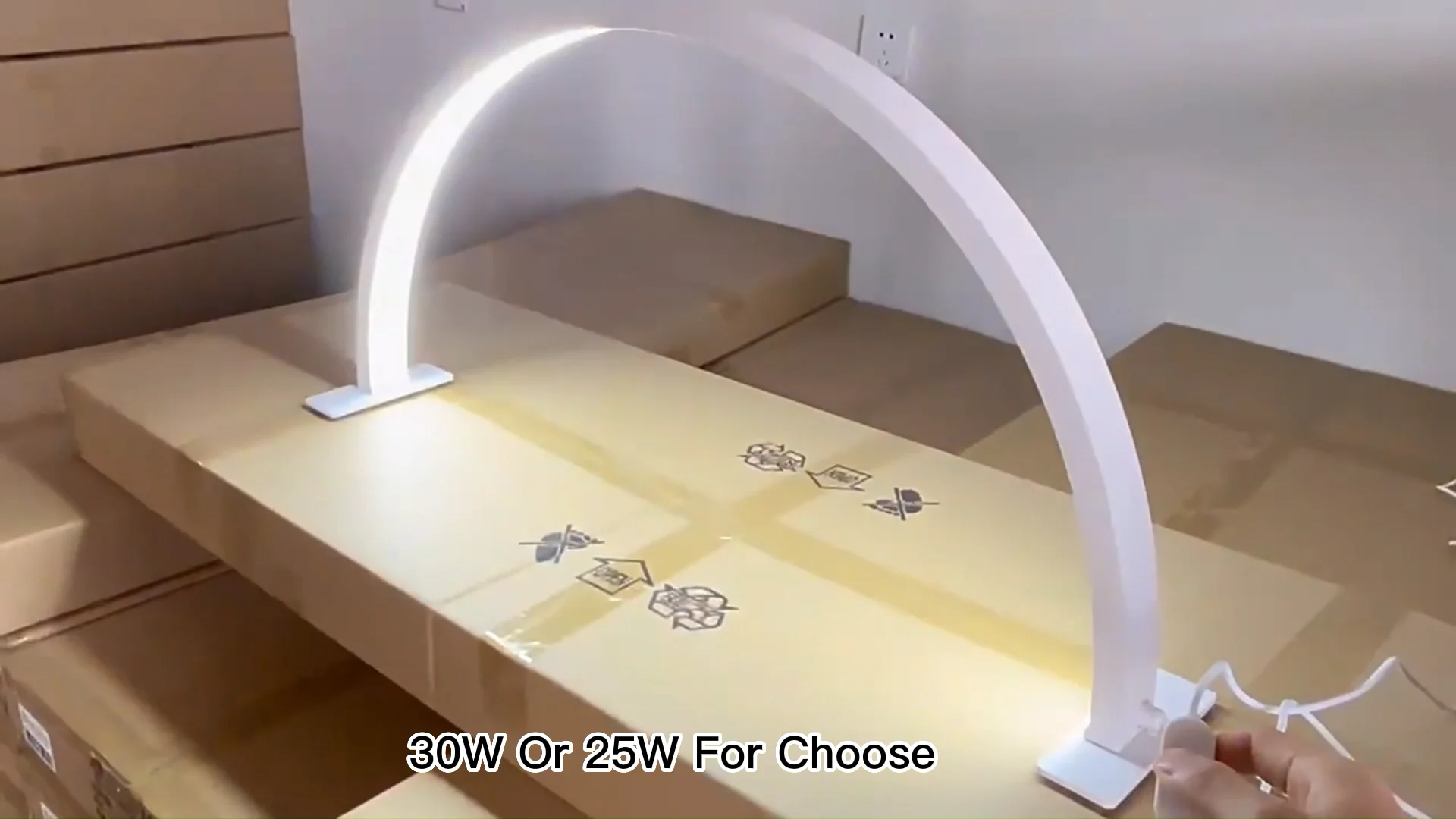 Professional Nail Table Light Lamp Table 30w Black/white/pink Bling ...