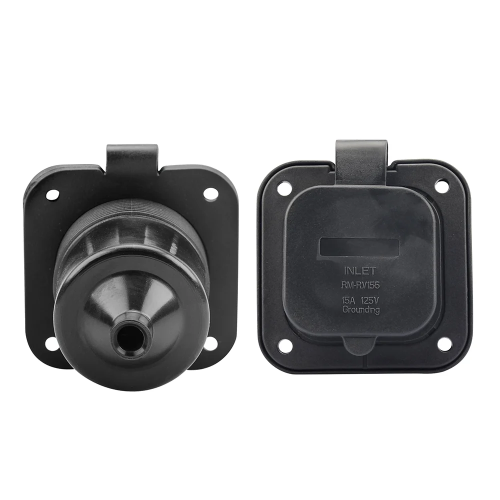 JZ 15 Amp Flanged Inlet - Reliable RV Shore Power Solution