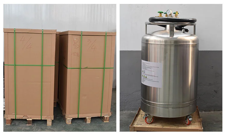 Liquid Nitrogen Ln2 Biological Cryogenic Biobank Storage Cell Banks Gas ...