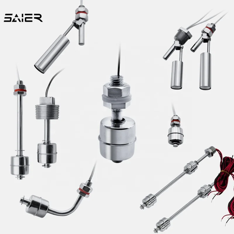 Two-ball SUS304 Magnetic Float Switch for Water Level Detection