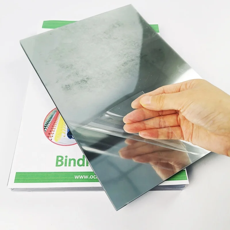 A4 Transparent Sheet Plastic Pvc Hard Binding Cover Hard Pvc Film - Buy ...