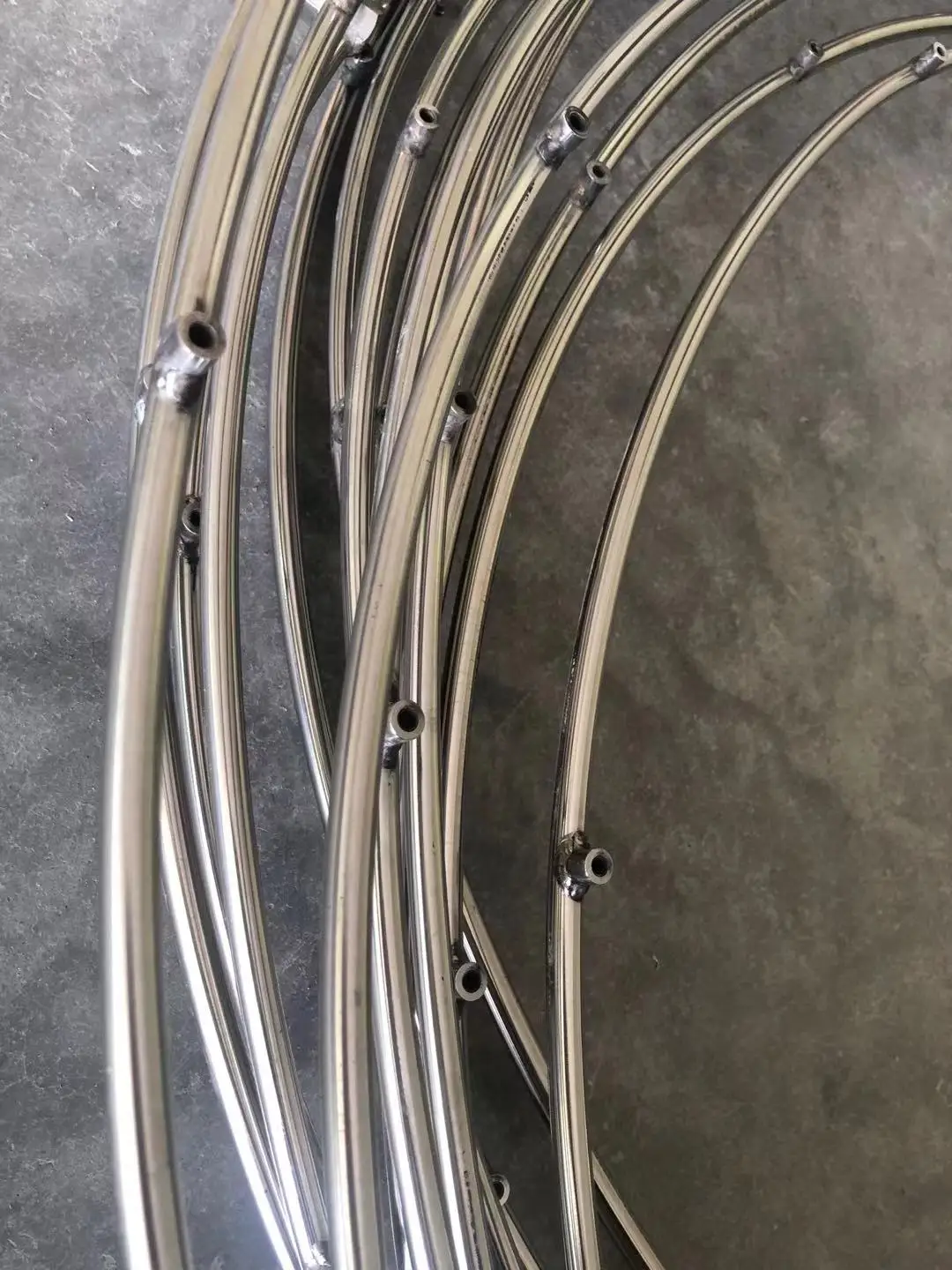 Stainless Steel Fogging Fan Ring for Cooling & Humidification