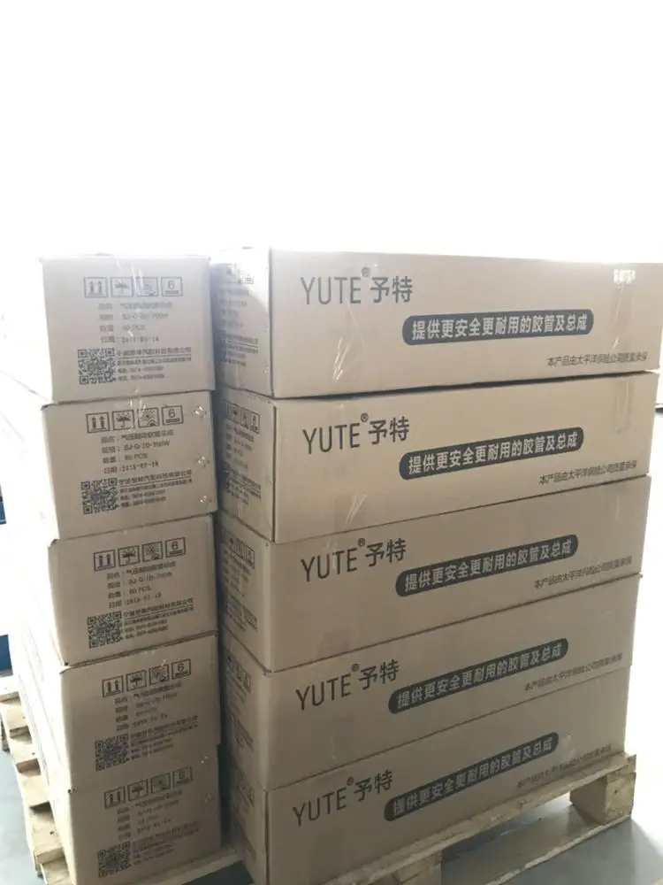 YUTE truck 3/8 sae j1402 air brake hose assembly with dot approval ...