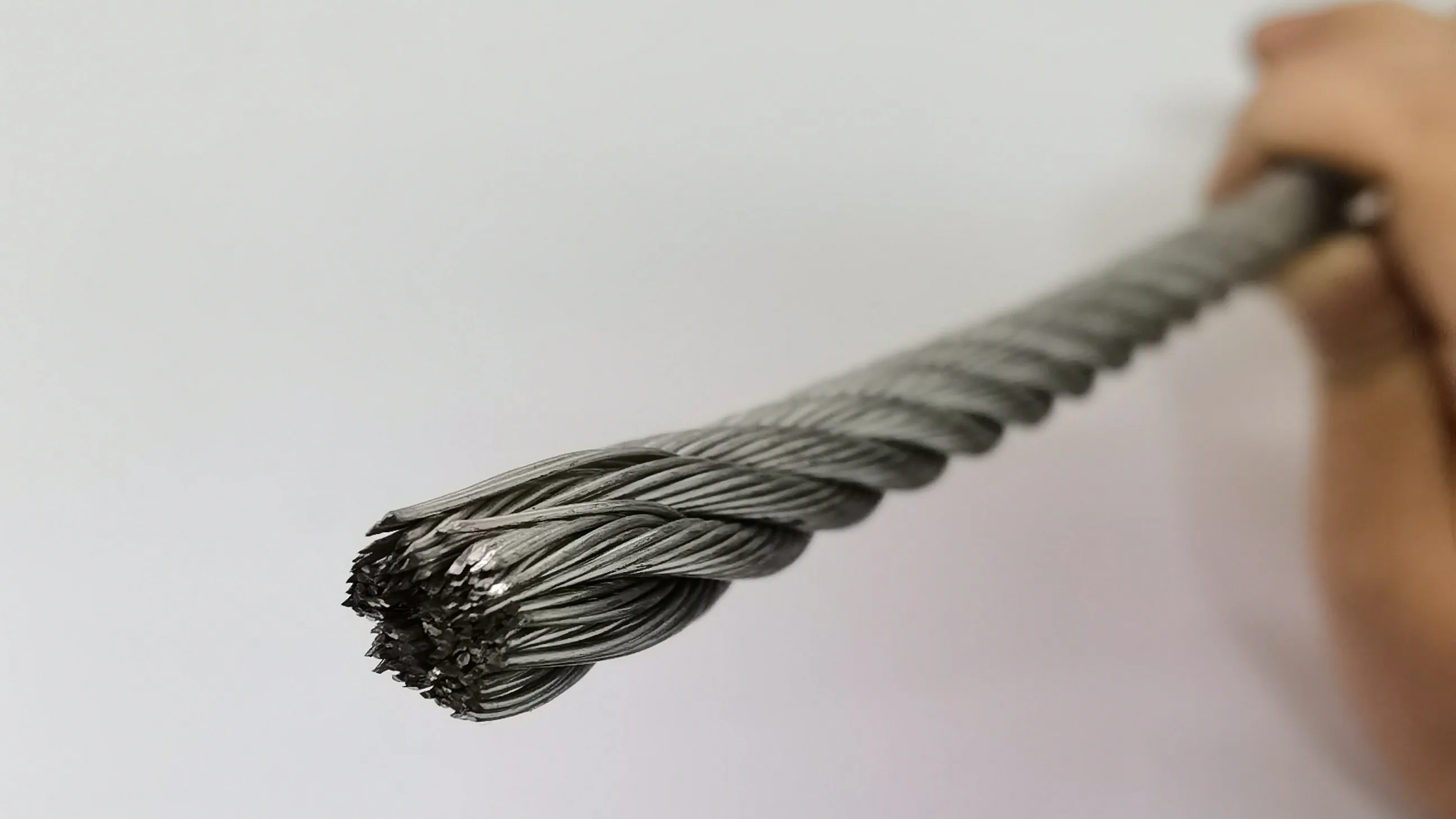 7x19 Galvanized Steel Wire Rope 3mm Steel Cable 3/8 For Personal ...