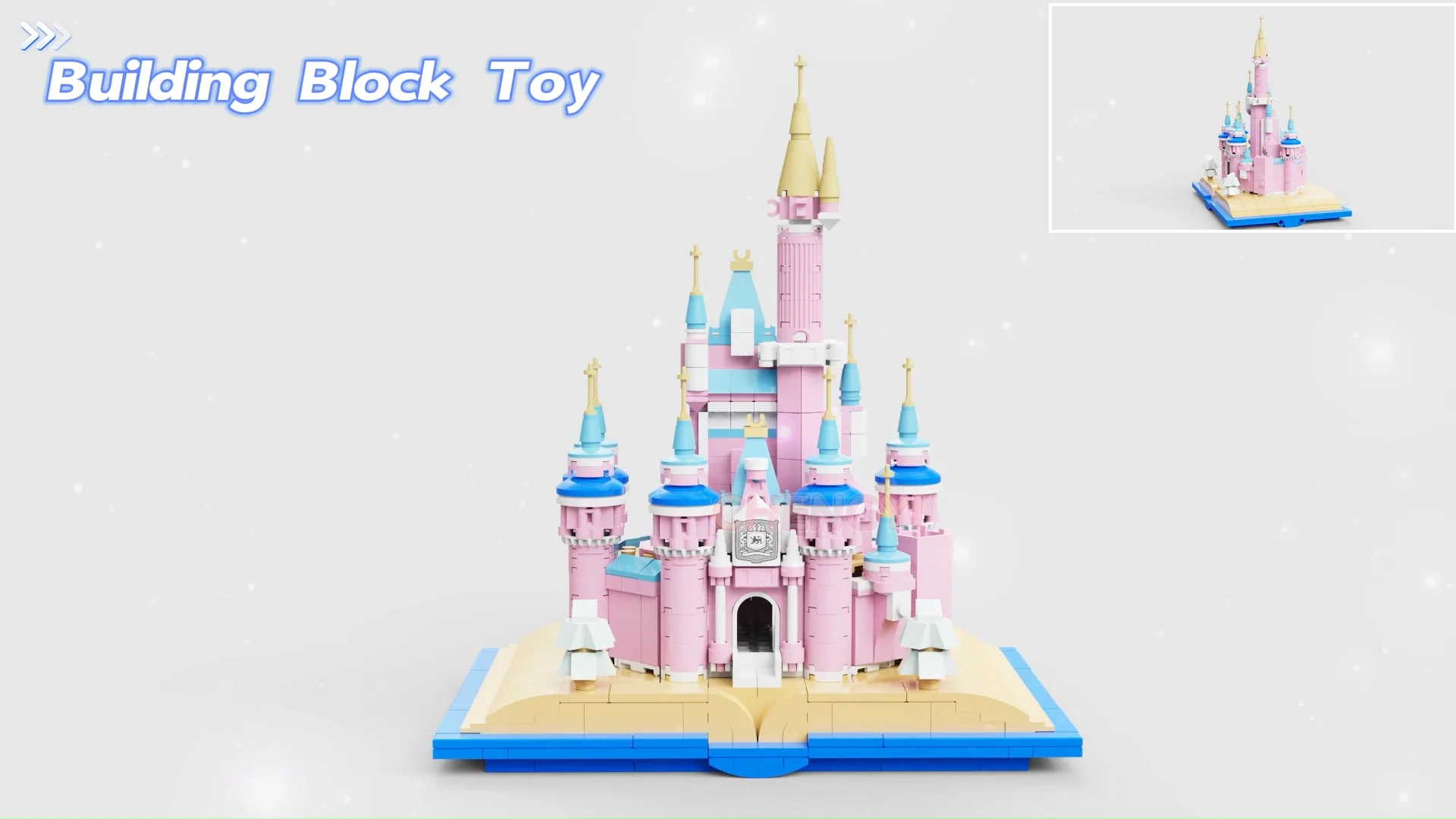 Cartoon Movie Princess Elsa Alana Anna Prince Eric Beast Mulan Building ...