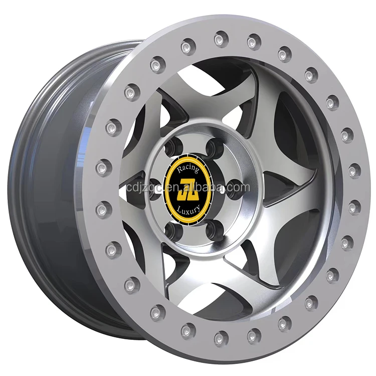 Jiangzao 4x4 6x139.7 Rims Concave Design 5x150 Offroad Beadlock 17 Inch ...