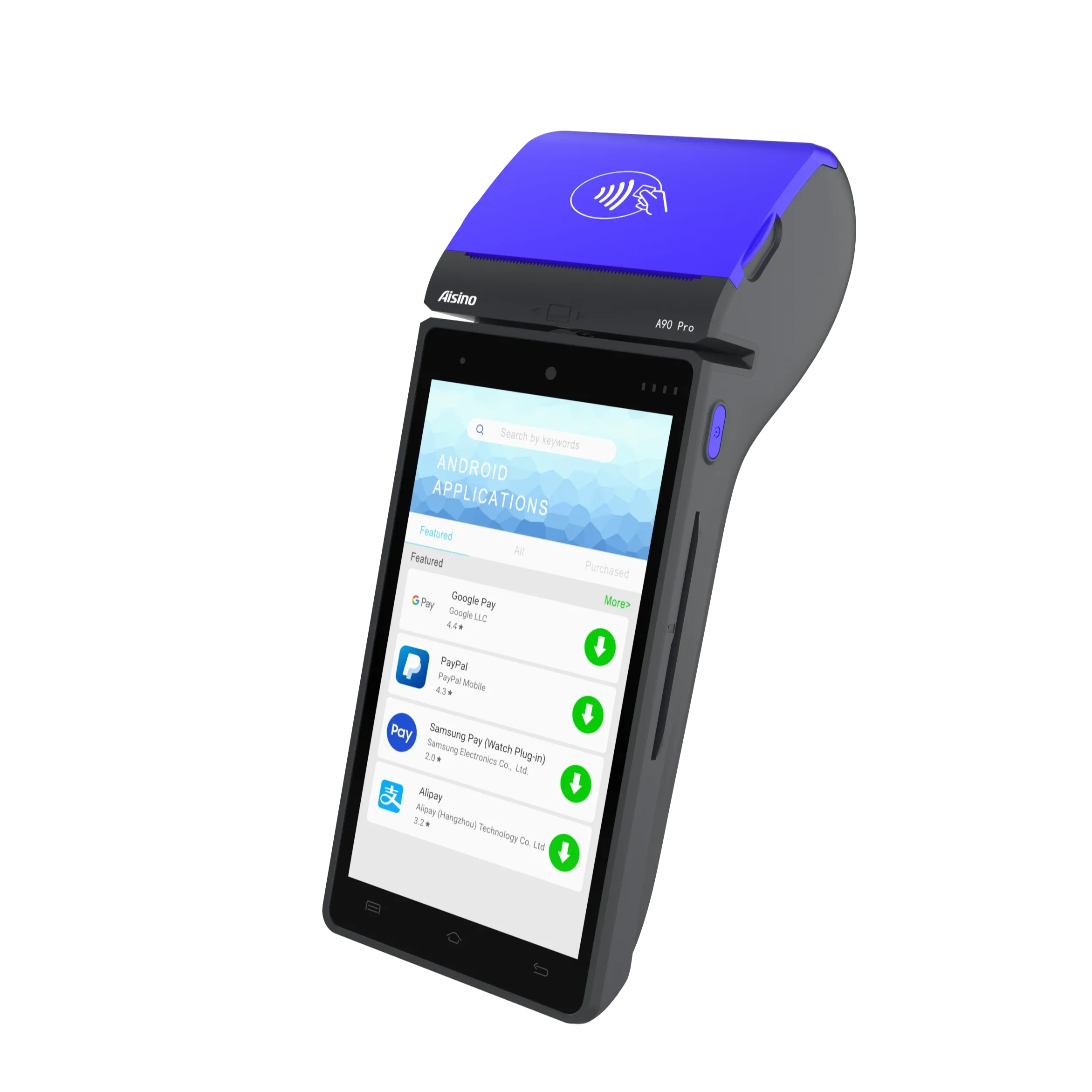 Aisino A90 Pro Portable Android Handheld Pos Terminal For Gas Station ...