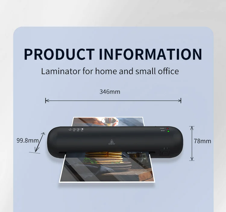 Home School Office 125mic A4 Laminator Machine Kit