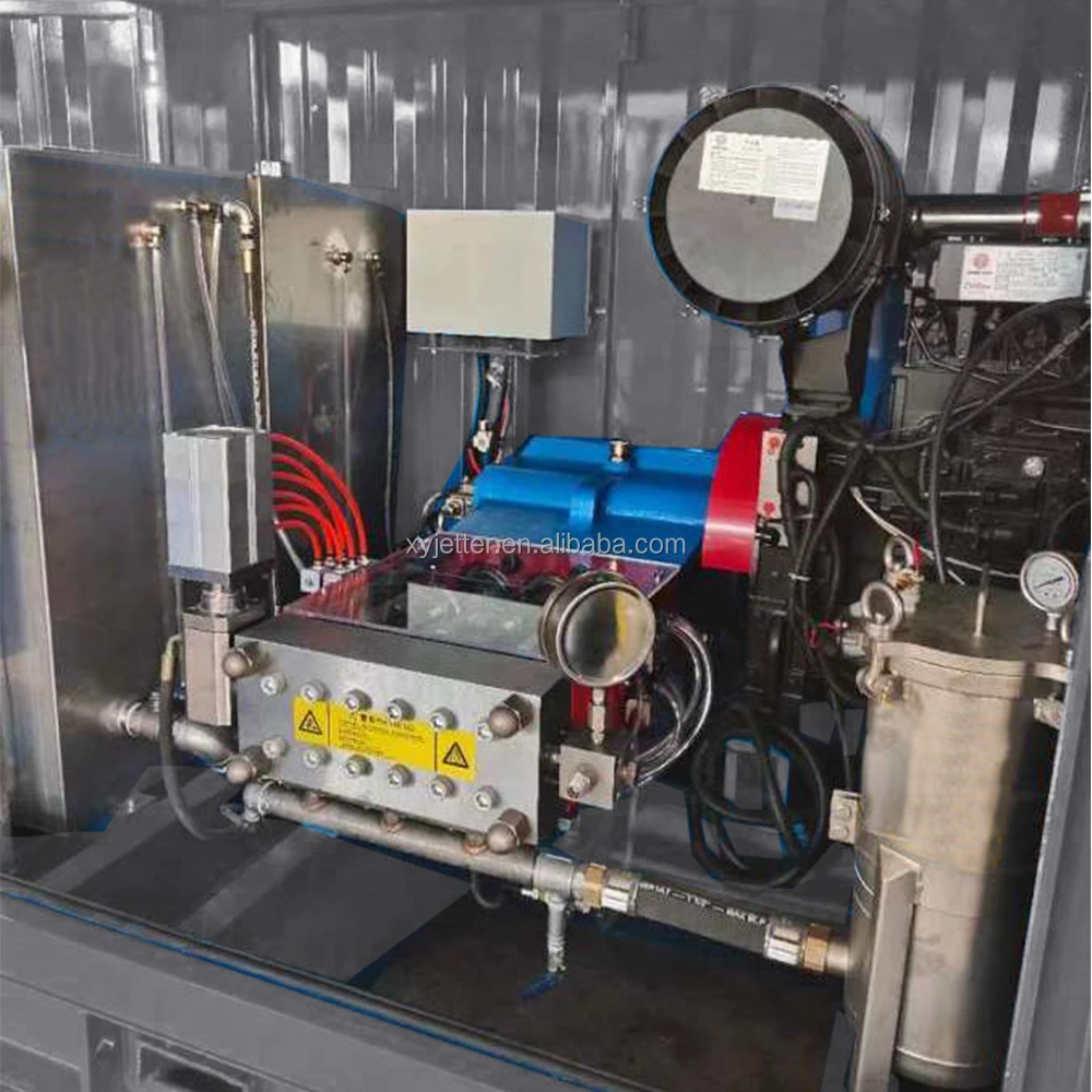 22000psi diesel engine high pressure hydro jet machine manufacturer ...