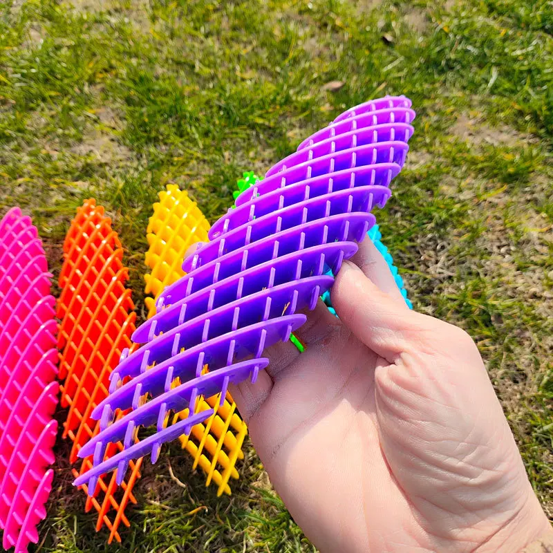 Fun and Unique 3D Printed Toy - Large Space Worm Fidget