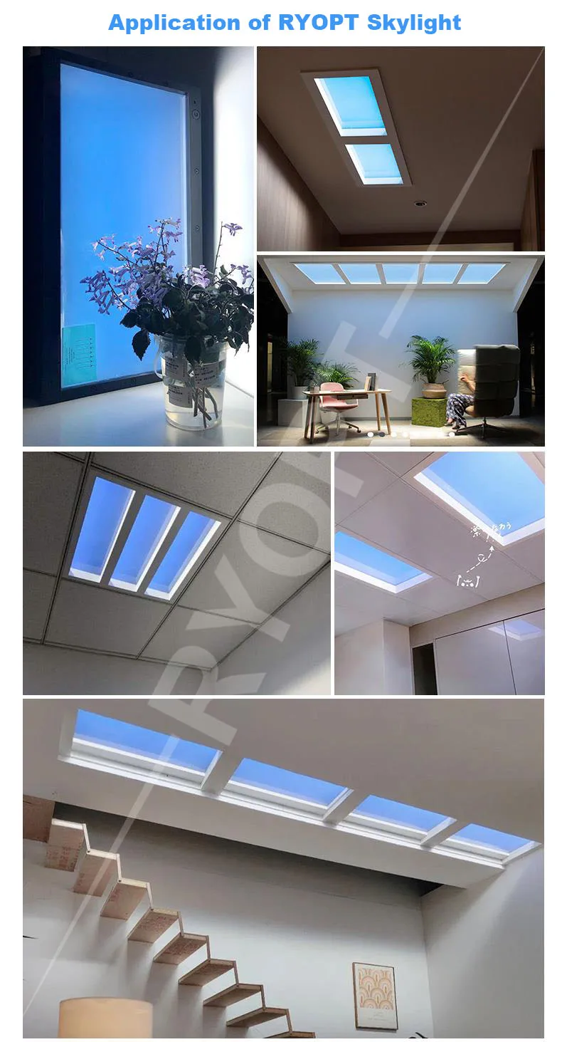 RYOPT Led Indoor Artificial Sunlight - Smart Blue Sky Light
