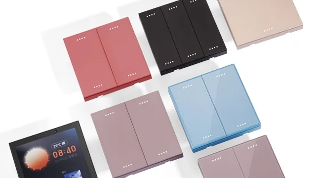 Home Automation Smart Intelligent Matter Tuya Zigbee Wifi 4 Scenes And ...