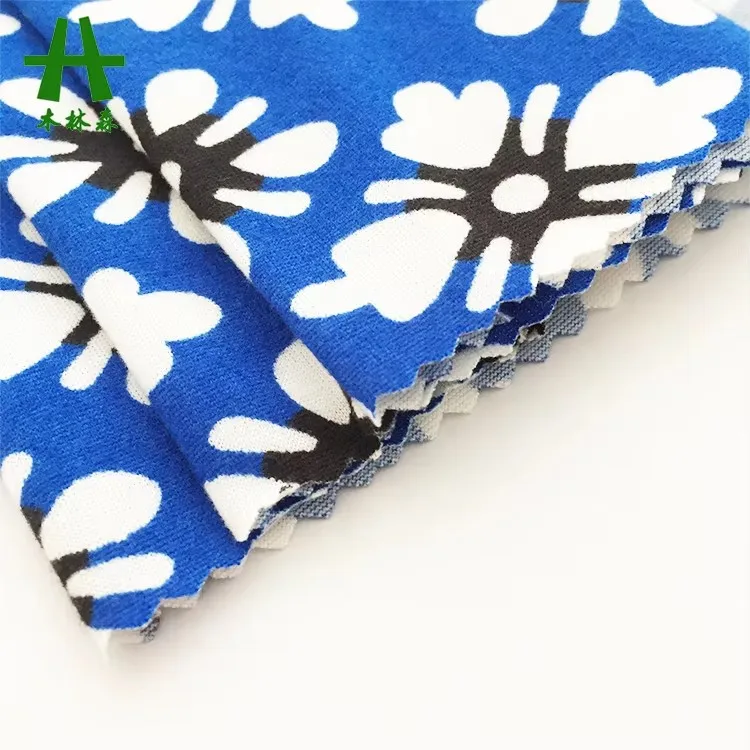 Mulinsen Textile Hot Sale 100D Soft Light Weight DTY Brush Print Jersey ...