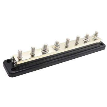 Amomd 600a High Current Laminated Busbar 8 Studs Stainle Steel Earth Wiring Power Distribution ...