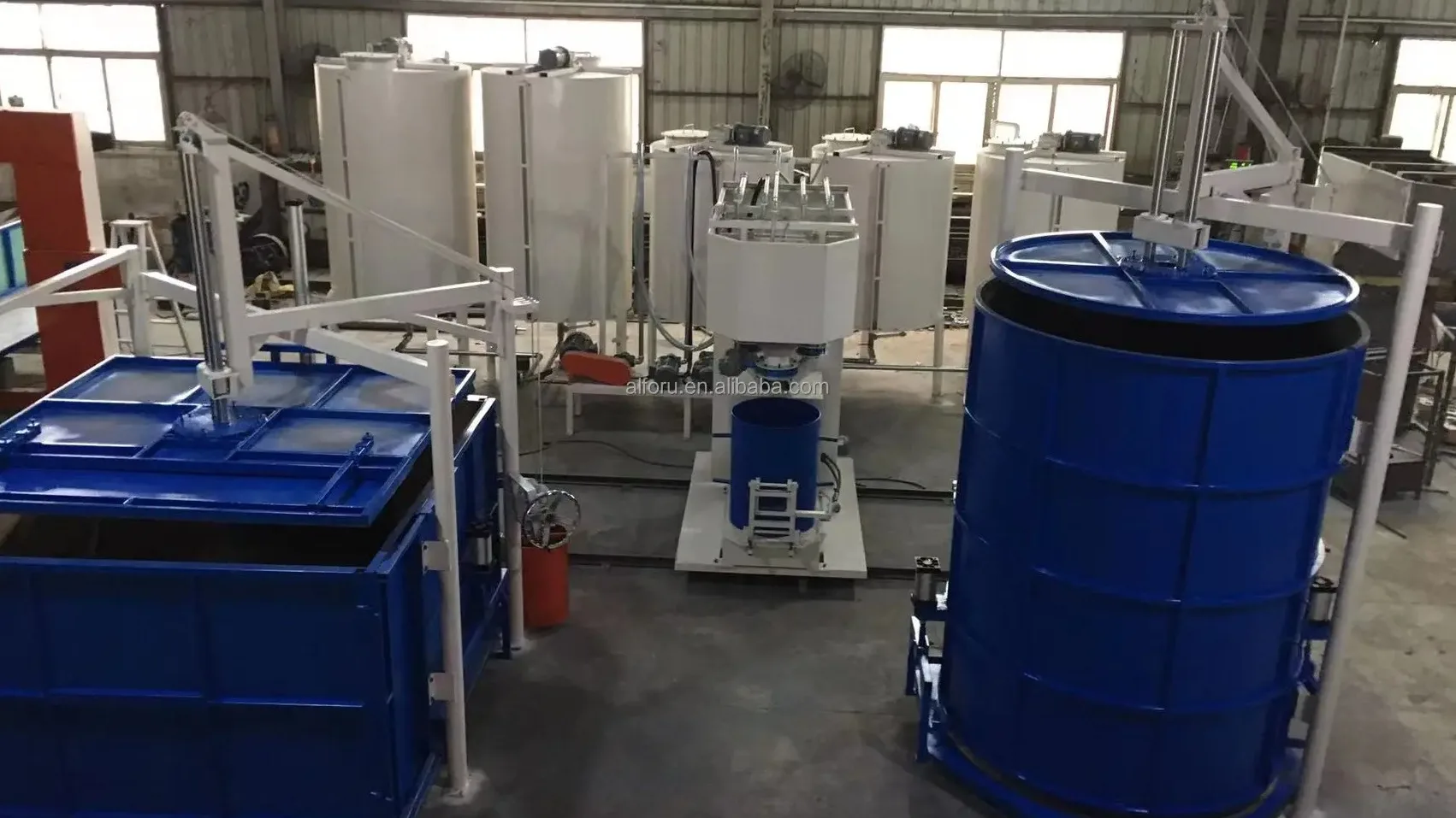 Polyurethane Sponge Foam Mixer Manual Batch Foaming Machine For Sale ...
