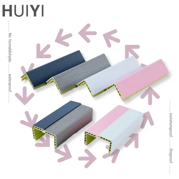 Interior Wpc Wall Panel Accessories Indoor Wpc Edge Cover/l Corner Wall ...