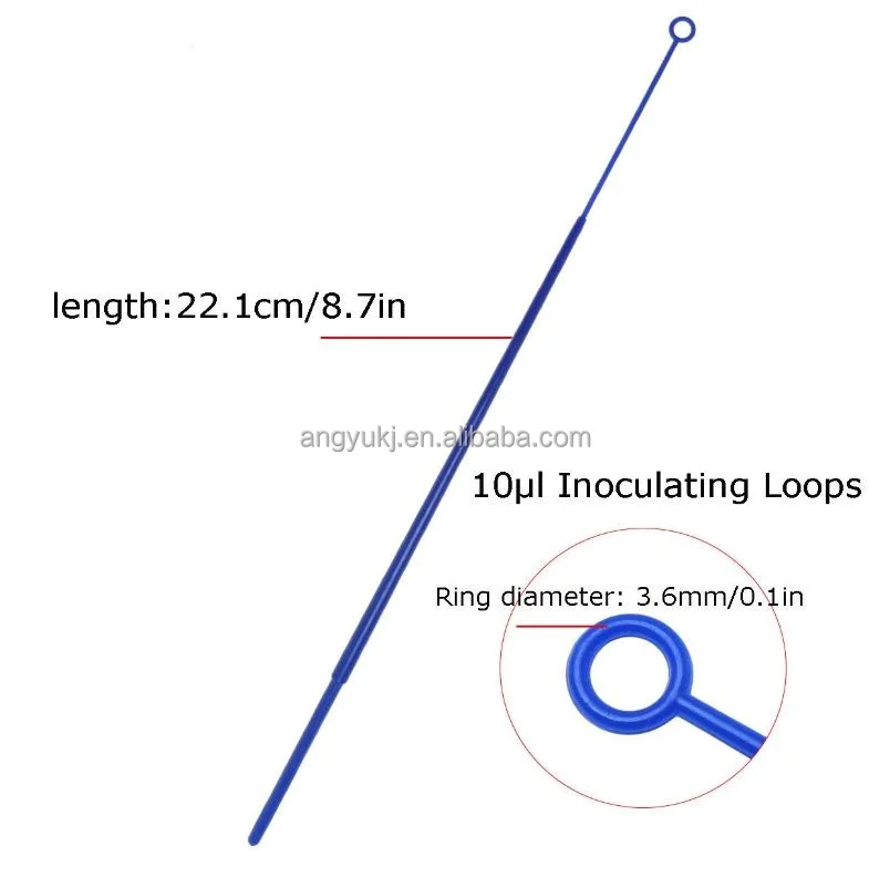 10ul Sampling Rod Disposable Inoculating Loop Individually Aseptic ...