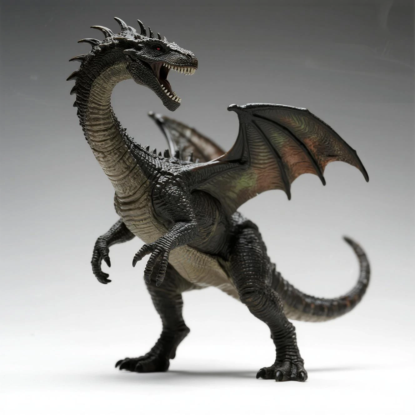 Customized PVC Simulation Dragon Statue Model Resin Dragon Collectible ...