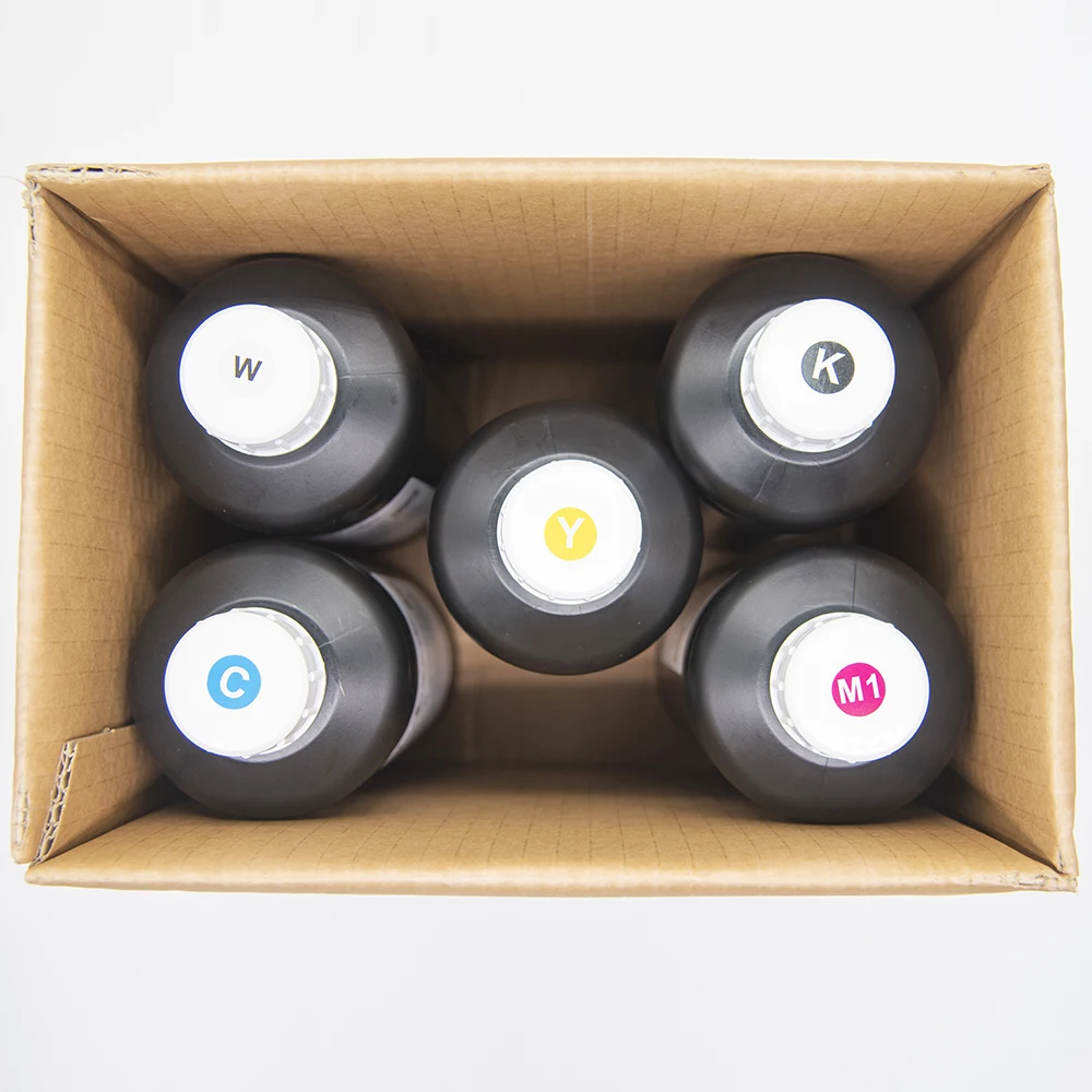 Original Nazdar Uv Printing Ink For Ricoh Gen5 Gen6 Konica Km1024 Printhead 1000ml Uv Ink With ...