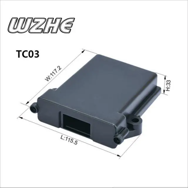 Wzhe 24 Pin Ecu Plastic Waterproof Enclosure Box For Automotive ...