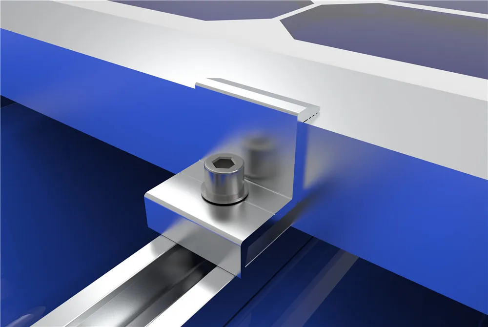 Rail System / Solar Bracket Mini Rail / Pv Waterproof Solar Aluminum ...