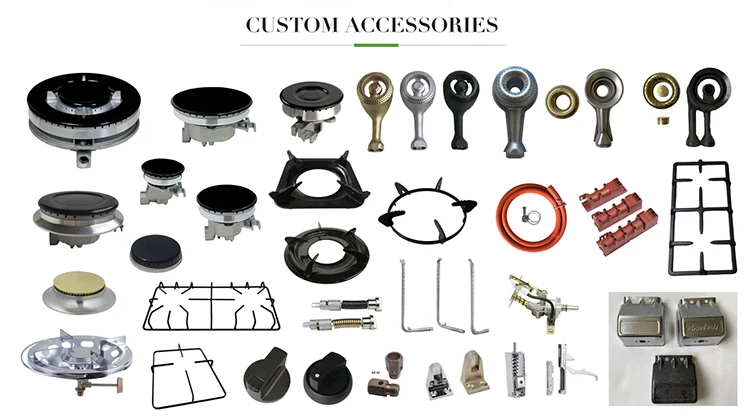Custom Good Price China Wholesale Gas Stove Spare Parts And Burners ...