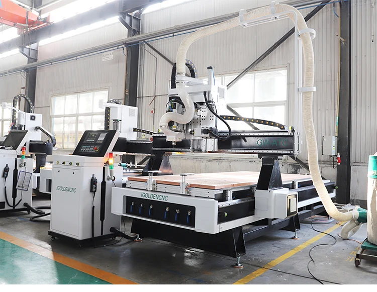 ATC Wood CNC Router - Efficient Tool Changer for Woodworking