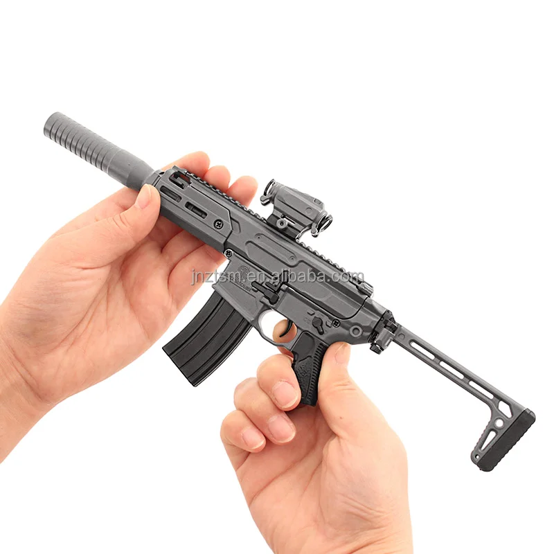 Sig Mcx Realistic Toy Guns Teaching Resources Metal Gun Keychain Mini ...