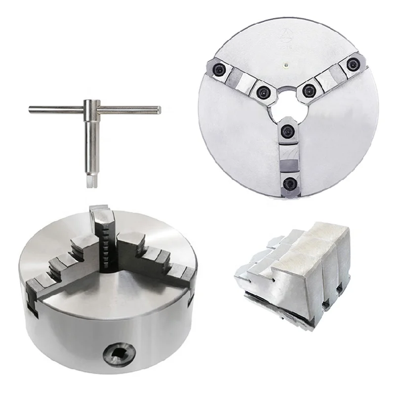 3 Jaw Manual Chuck for CNC Lathe Machine - TBM Quality