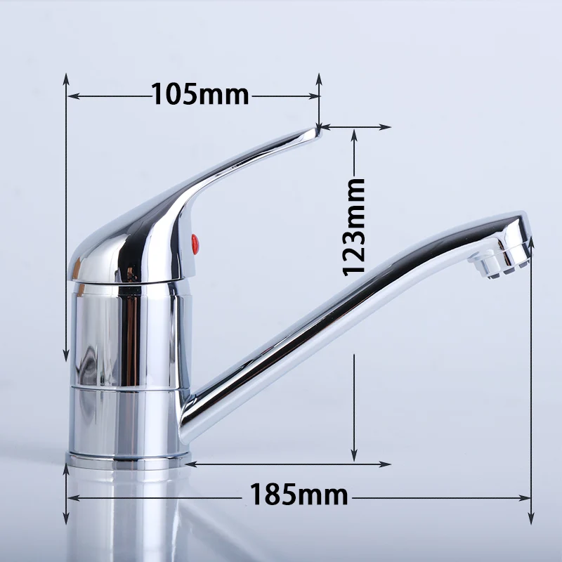 Deck Mounted Low Water Pressure Short Sprout Cheap Single Lever Brass ...