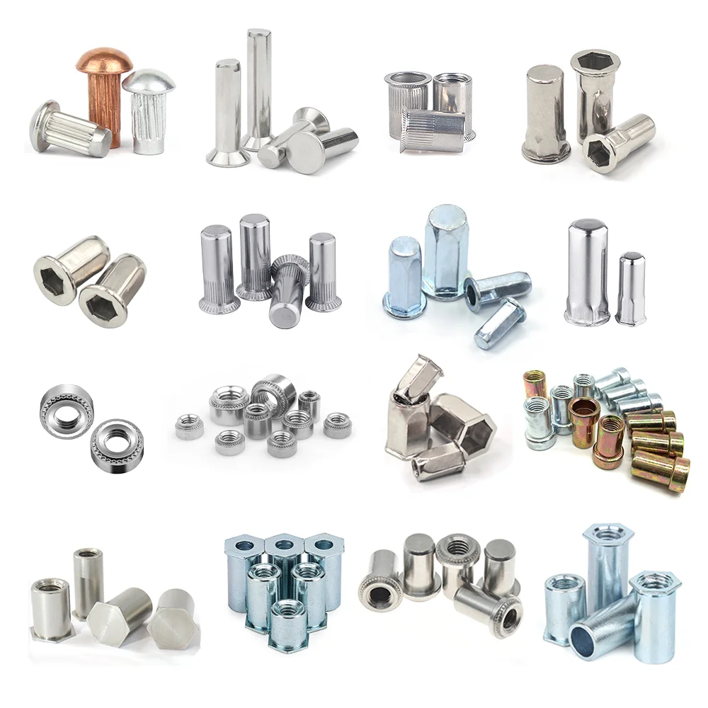 Custom Rivnut M3 M4 M5 M6 M8 M10 M12 Countersunk Head Stainless Steel ...