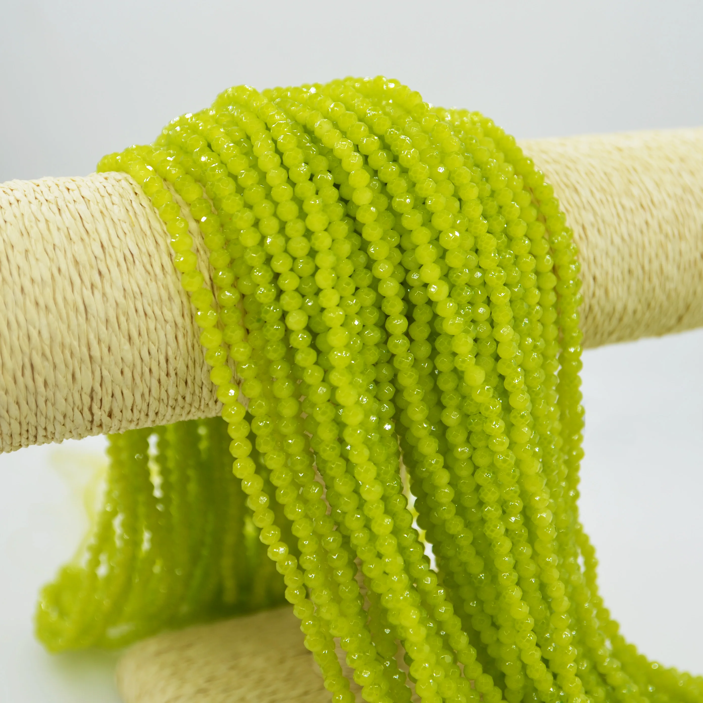 JC Crystal Beads - Customized Colors & Faceted Rondelles