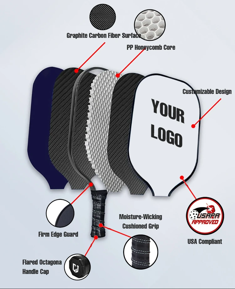 Wholesale Professional Custom Edge Guard Edgeless Usapa T700 Wood ...