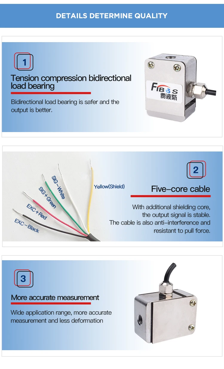 Stainless Steel Wide Range 150n 200n 500n Small S Type Load Cell ...