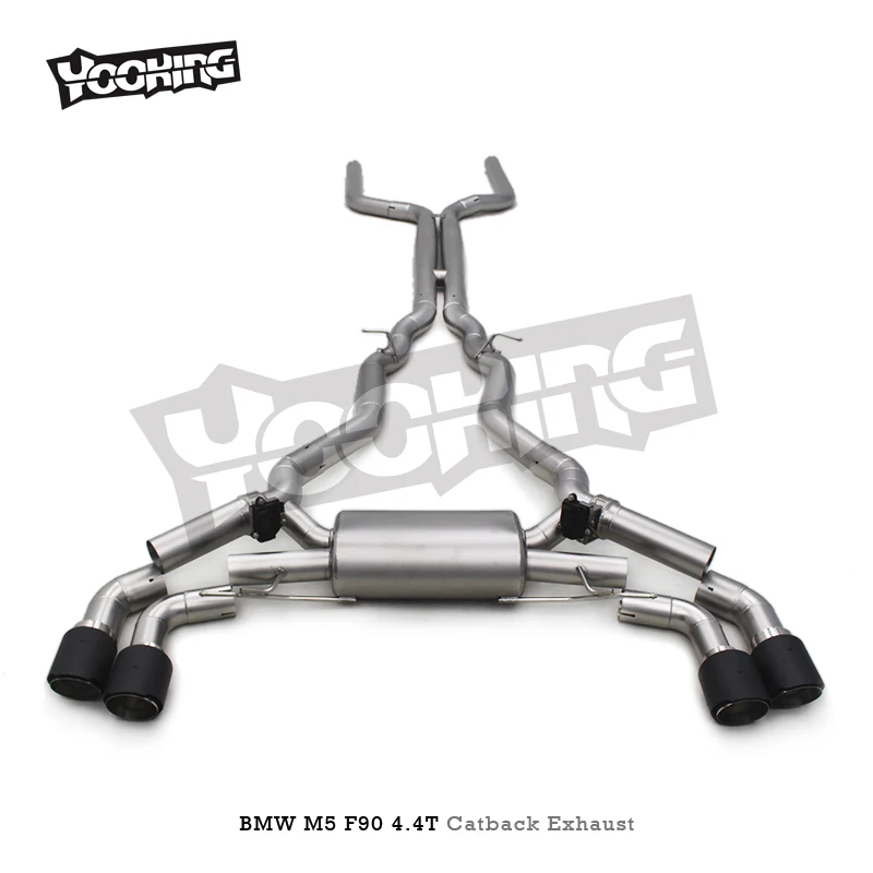 Tuning Catback Exhaust For Bmw M5 F90 4.4t 2018-2023 Racing Car Exhaust ...