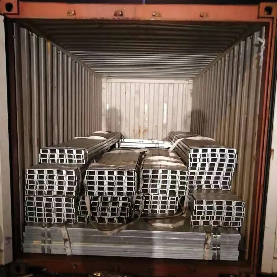 Parallel Flange Galvanized Steel Channels Scrap Channel Profile Sizes ...